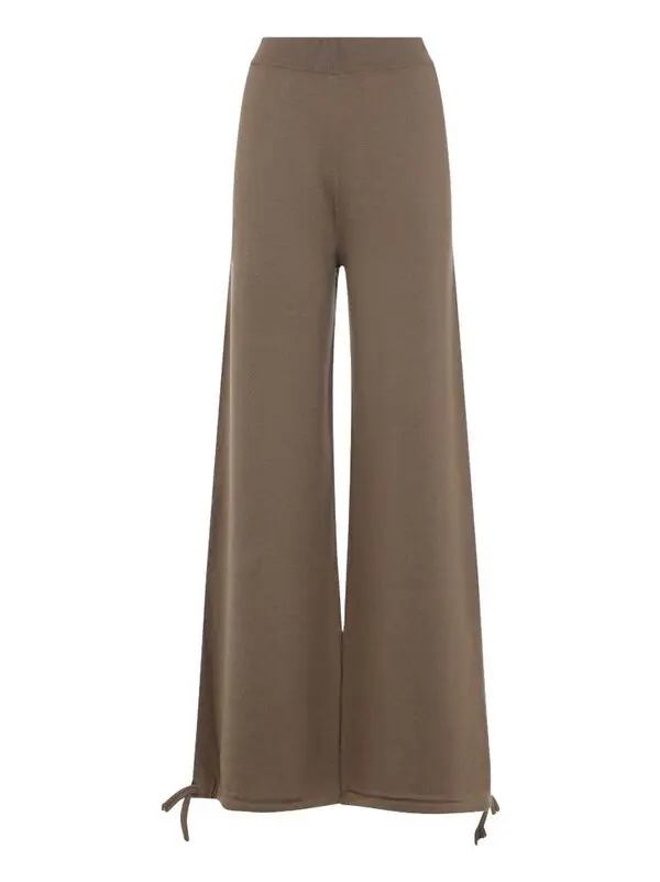 Max Mara Nigeria Virgin Wool Pants - Beige