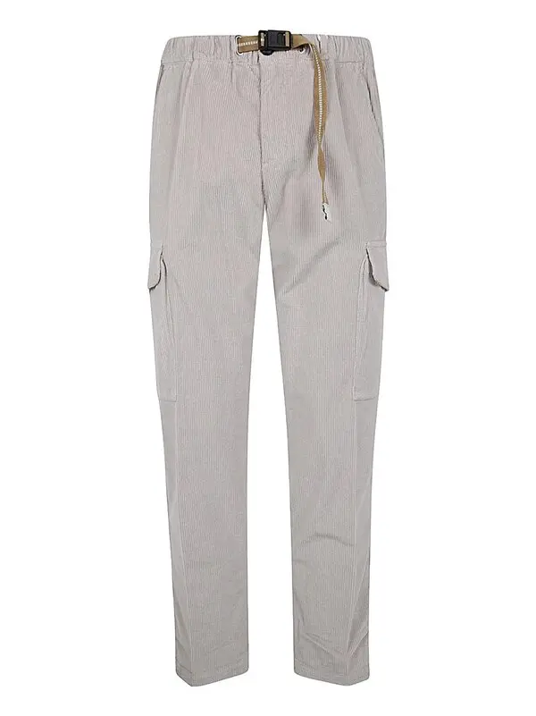 WHITE SAND Long Trousers - White