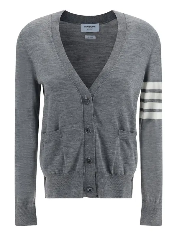 Thom Browne Cardigan - Grey