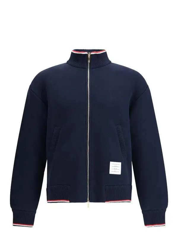 Thom Browne Bomber Jacket - Blue