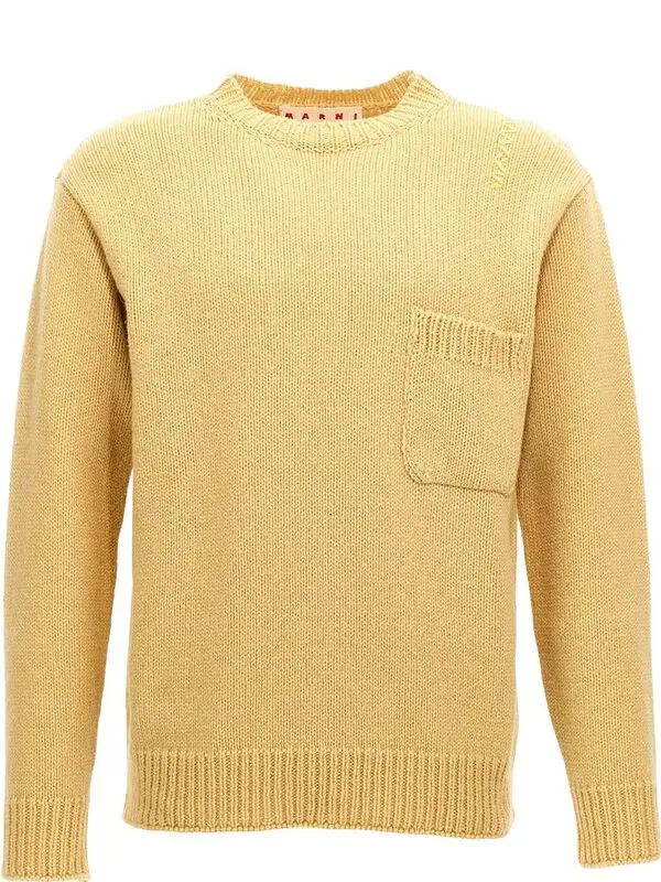 Marni Wool Sweater - Yellow