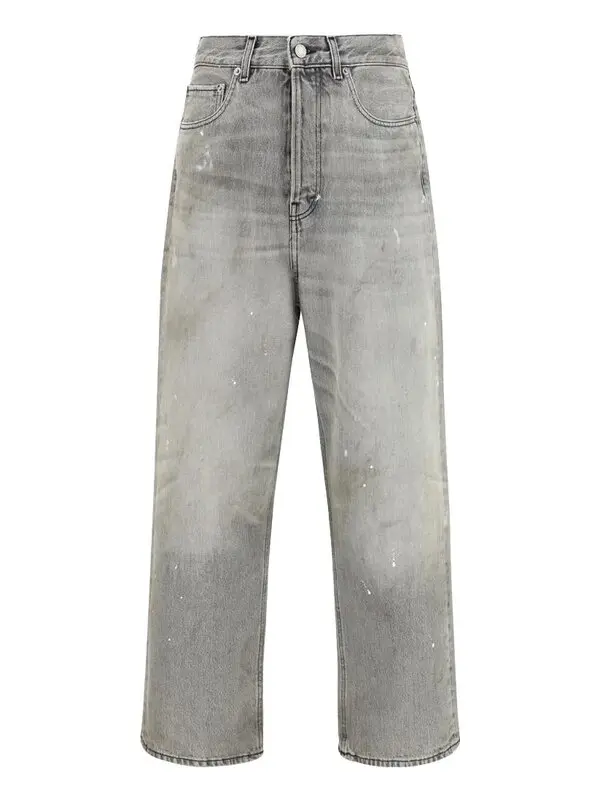 HAIKURE Straight Leg Jeans - Grey