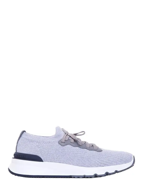 Brunello Cucinelli Knit Runners - Grey