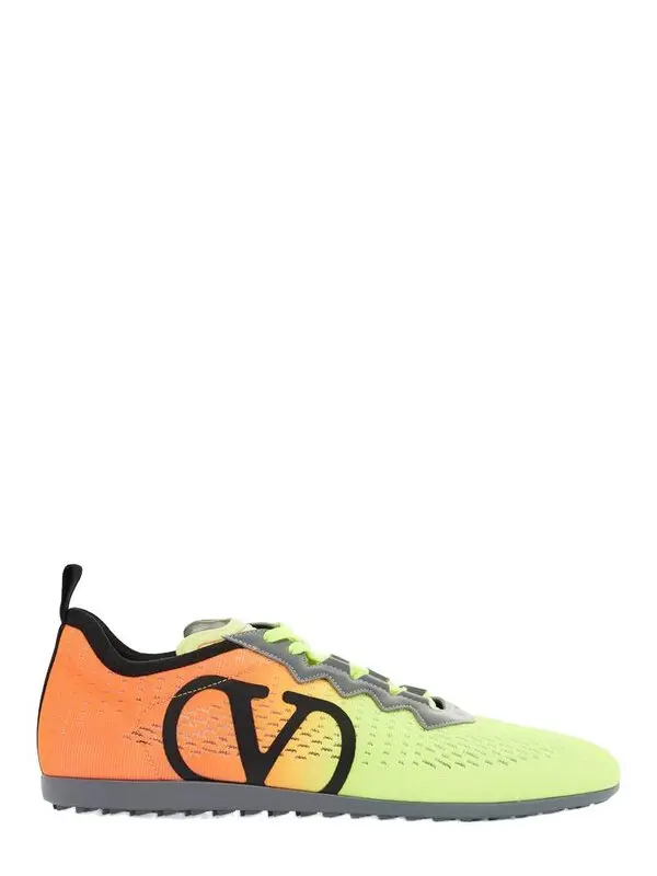 Valentino Garavani Sneakers - Lime-orange Fluo