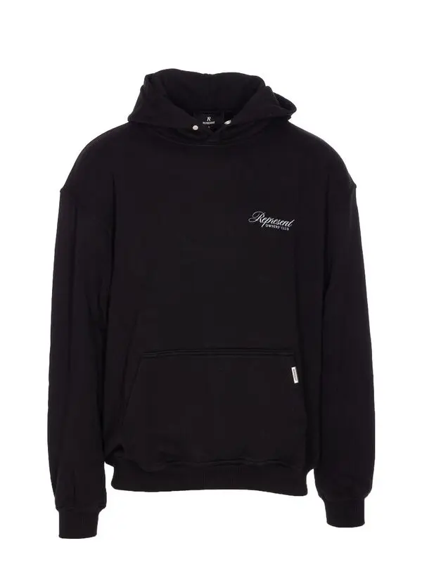 REPRESENT Owners Hoodie - Black