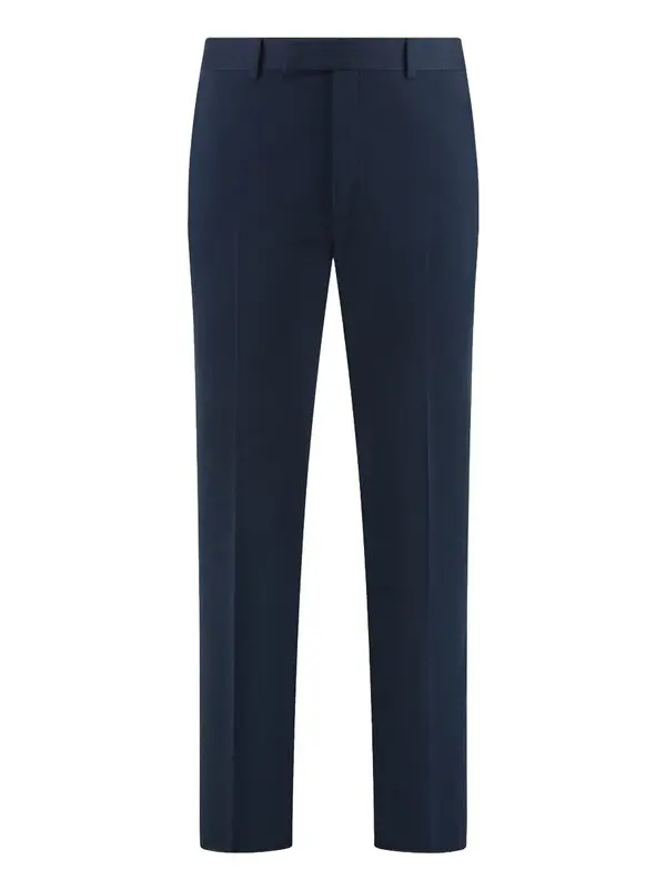 Gucci Cotton Gabardine Trousers - Blue