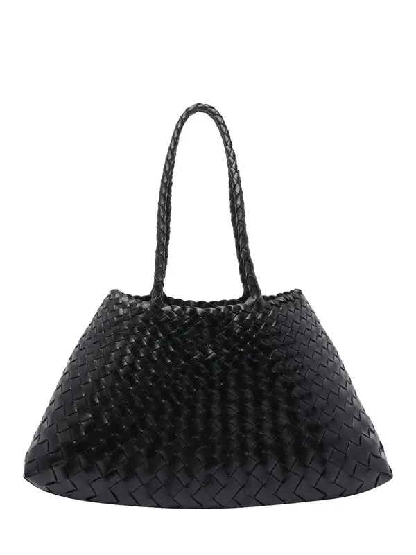 Dragon Diffusion Santa Croce Large Handbag - Black