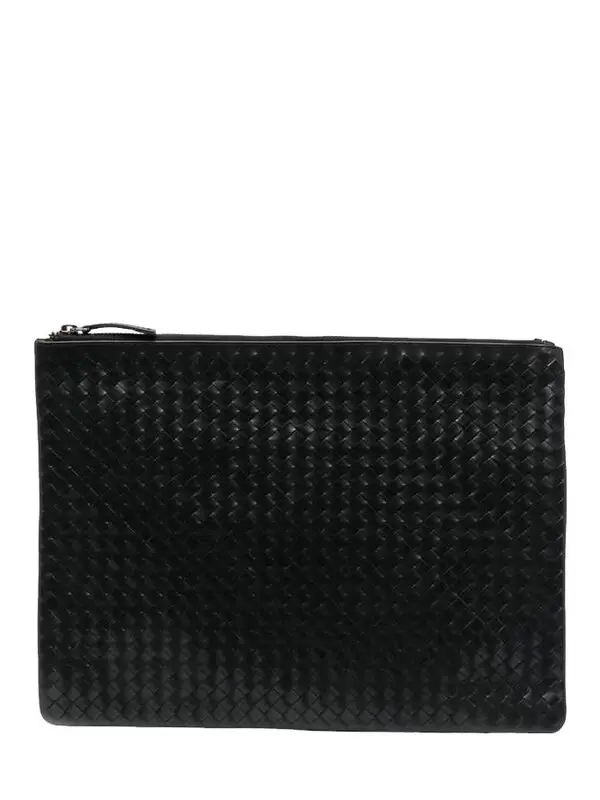 Dragon Diffusion Woven Calf Leather Tote - Black