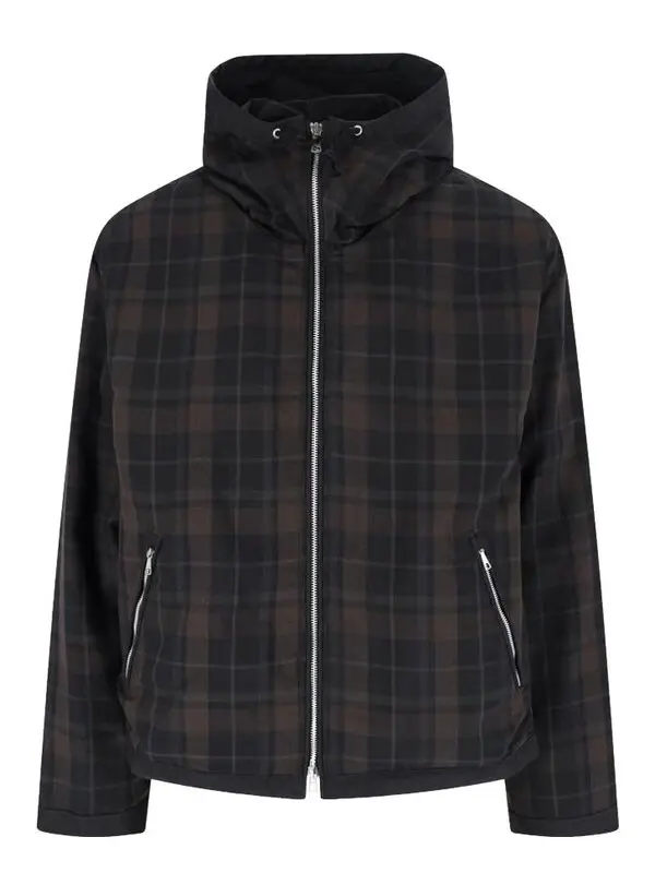 Our Legacy Shadow Check Jacket - Black
