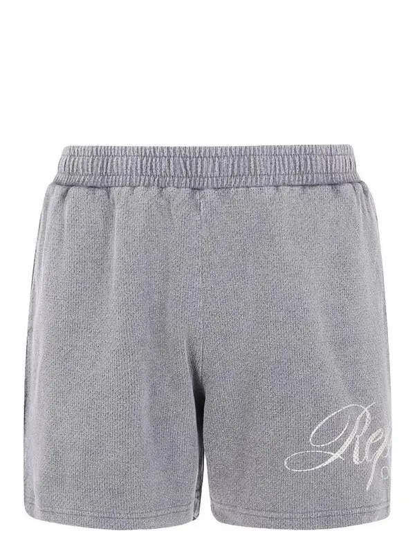 REPRESENT Script Logo Shorts - Grey