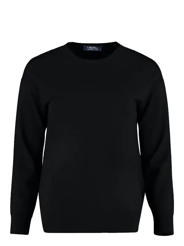 Max Mara Amburgo Crew-neck Sweater - Black