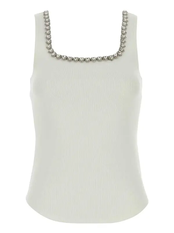 Zimmermann Embellished Tank - Beige