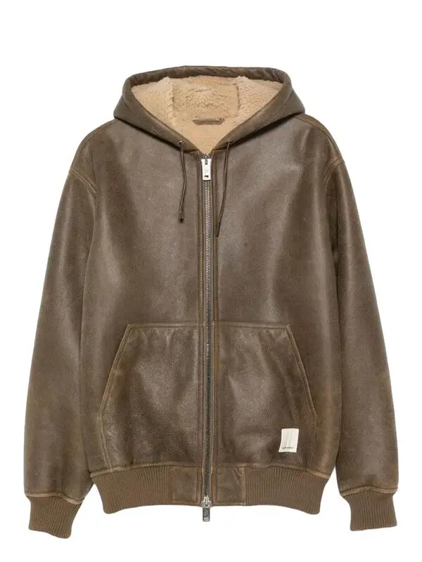 Emporio Armani Blouson Jacket - Brown