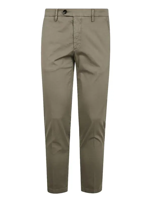 MICHAEL COAL Capri Trousers - Grey