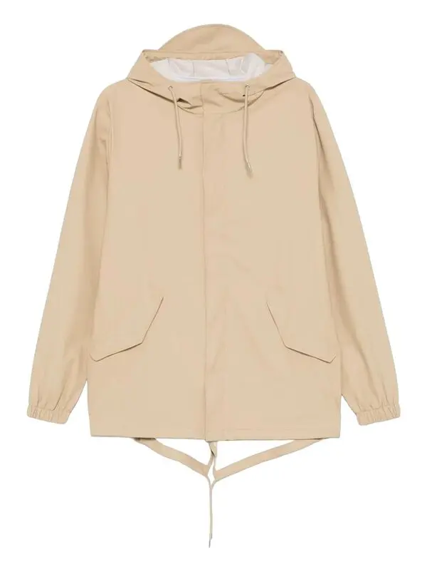 Rains Fishtail Jacket - Beige
