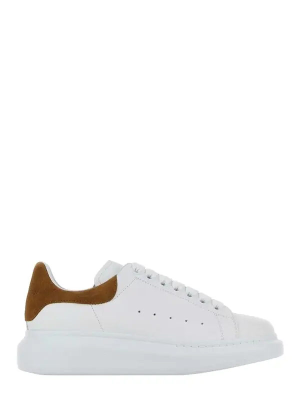 Alexander McQueen Leather Sneakers - White