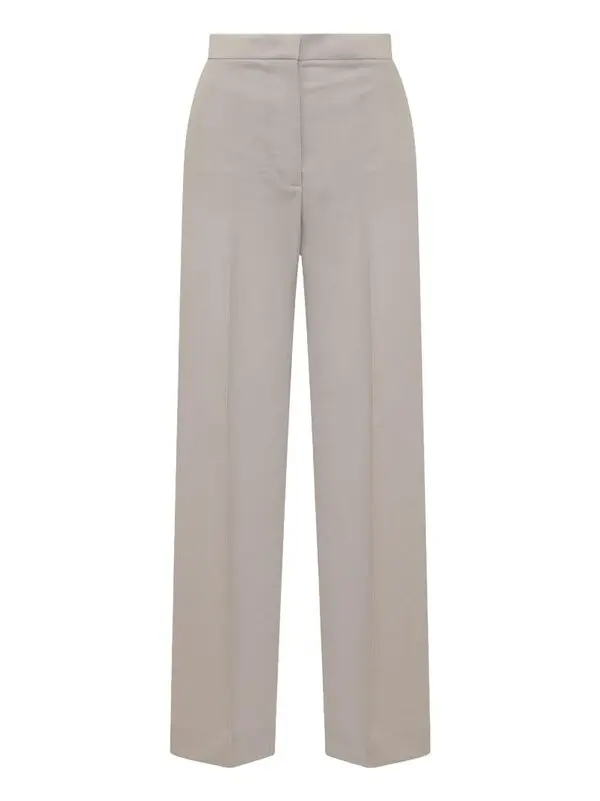 Fabiana Filippi Wide Leg Trousers - Beige