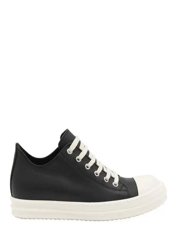 Rick Owens Low Top Sneakers - Black/milk