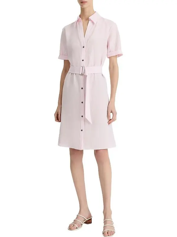 Vince Belted Shirt Dress - Casa Rosa