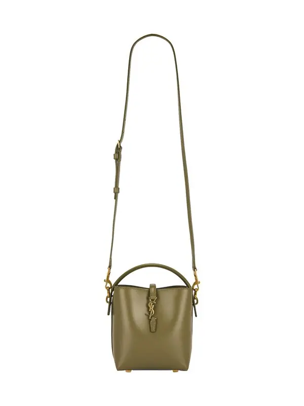 Saint Laurent Mini Le 37 Bucket Bag - Strong Moss
