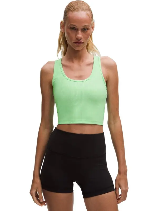 Lululemon Power Pivot Training Tank Top - Citra Lime