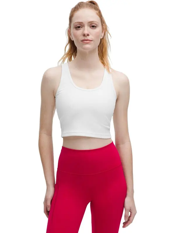 Lululemon Power Pivot Training Tank Top - White