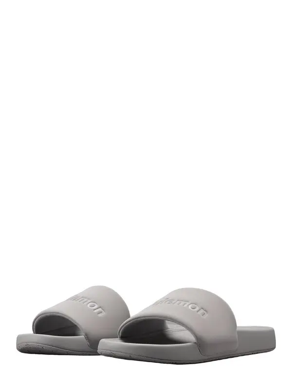Lululemon Restfeel Slide - Rhino Grey/rhino Grey/rhino Grey