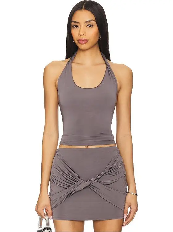 LOVERS AND FRIENDS Leah Top - Grey