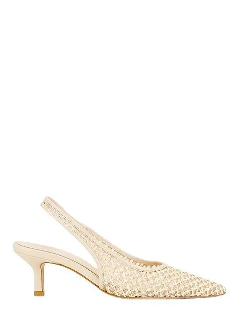 Lpa Ti Amo Raffia Slingback - Neutral