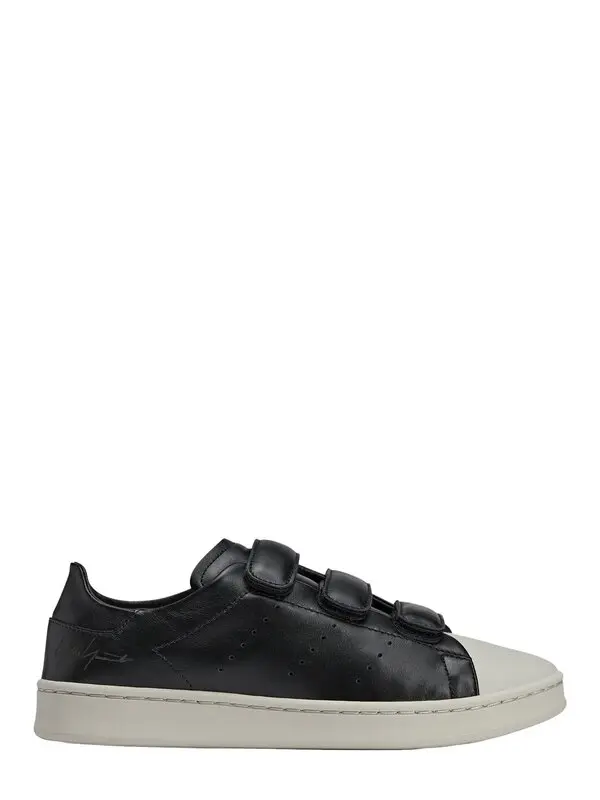 Y3 Stan Smith Hook-and-loop Sneakers - Black/talc