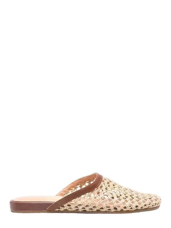 ANCIENT GREEK SANDALS Openwork Mules - Neutrals