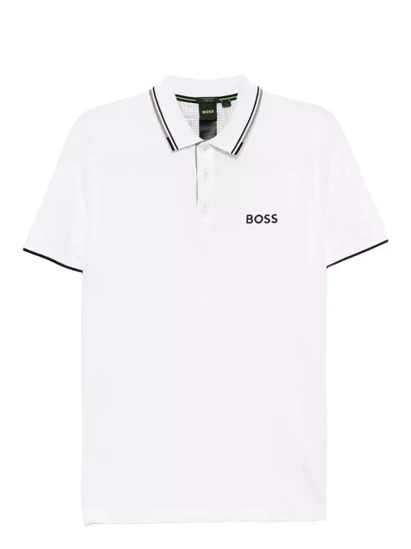 BOSS Paddy Polo Shirt - White