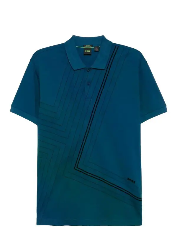 BOSS Paddy Polo Shirt - Blue