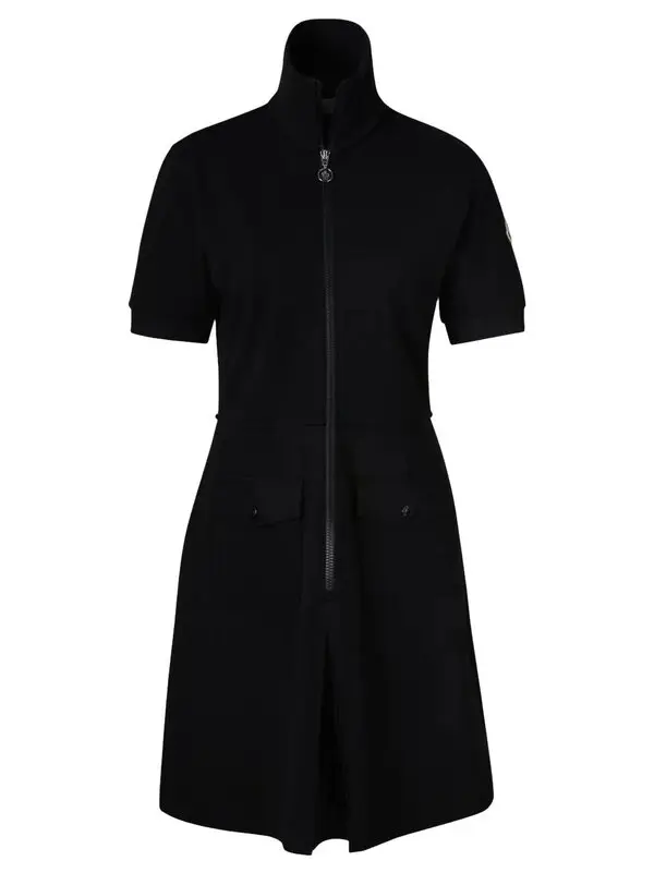 Moncler Polo Mini Dress - Black