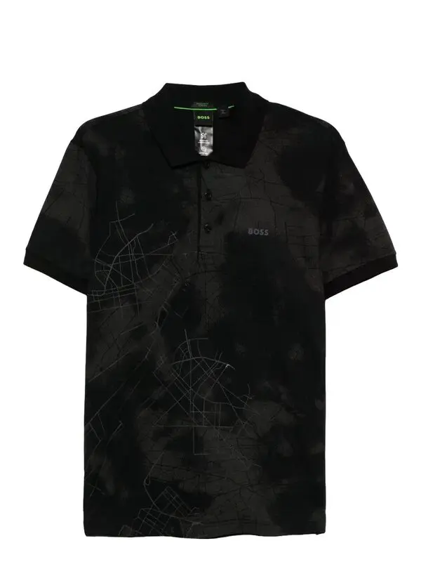 BOSS Paddy Polo Shirt - Black