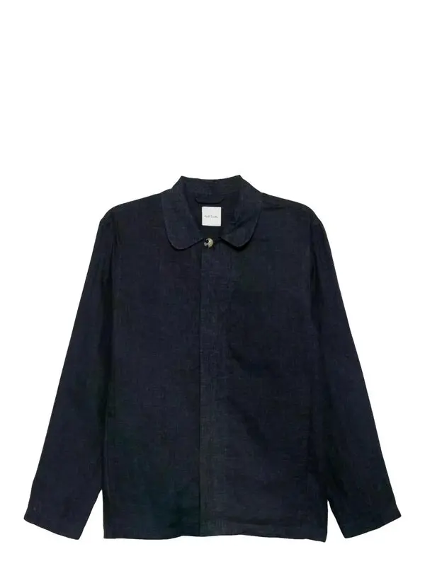 Paul Smith Linen Shirt - Blue