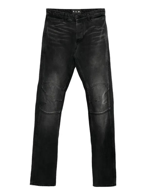 P.L.N. Biker Jeans - Black