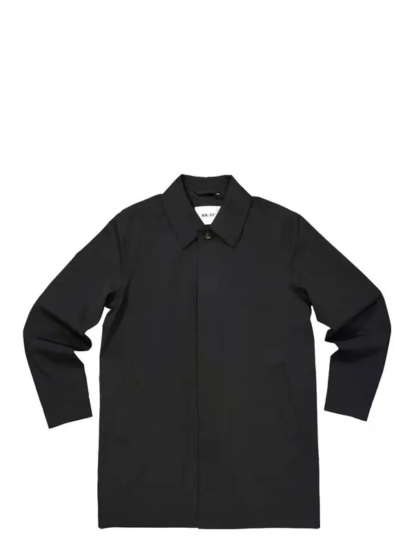 Nn07 Mid-length Technical Coat - Black