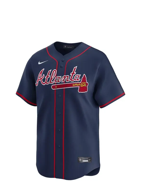 Nike Ronald Acuña Jr. Atlanta Braves Dri-fit Adv Mlb Limited Jersey - Blue