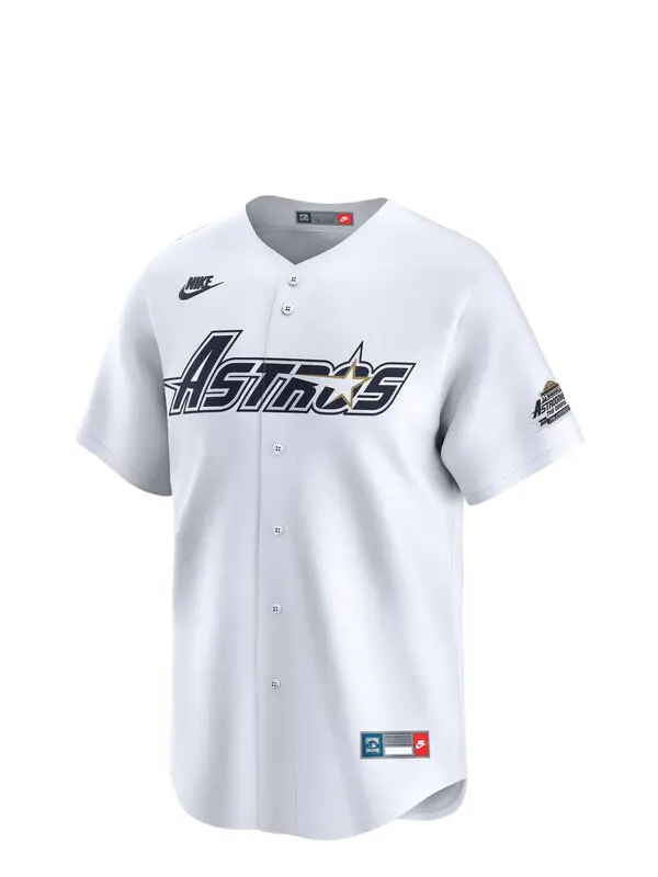 Nike Houston Astros Cooperstown Dri-fit Adv Mlb Limited Jersey - White