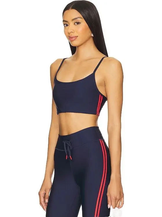 The Upside Oxford Hutton Scoop Neck Sports Bra - Navy