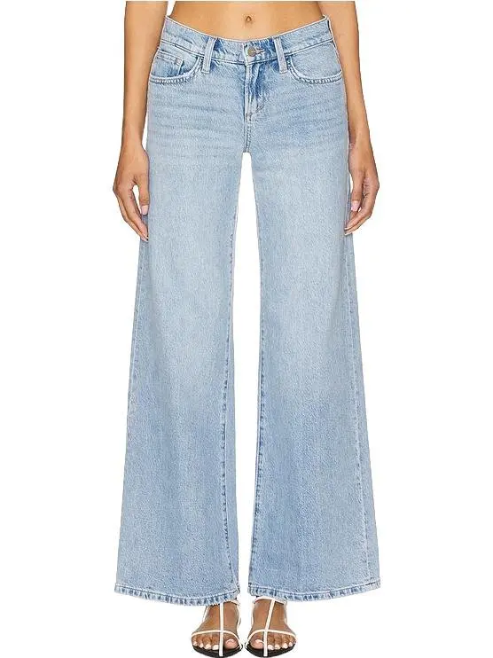 Joe's Jeans Lou Lou Low Rise Wide Leg - Elegant
