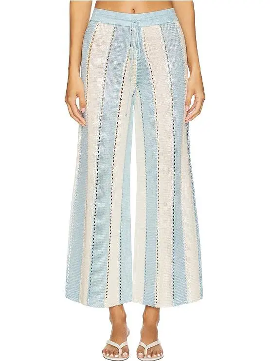Calle Del Mar Cabana Stripe Pant - Tide Stripe