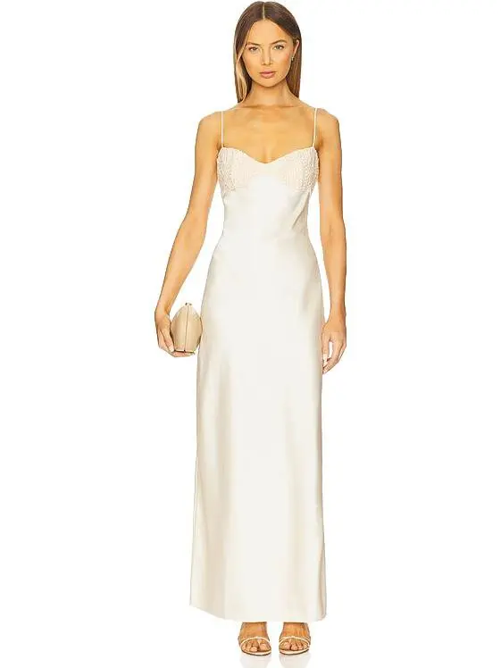 Lpa Callie Maxi Dress - Ivory
