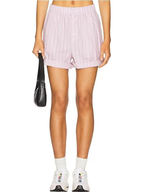 H2OFAGERHOLT Holiday Shorts - Dusty Rose Stripe