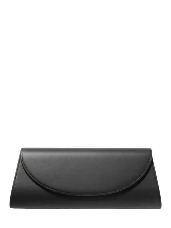 HUNTING SEASON Opera Leather Clutch - Black