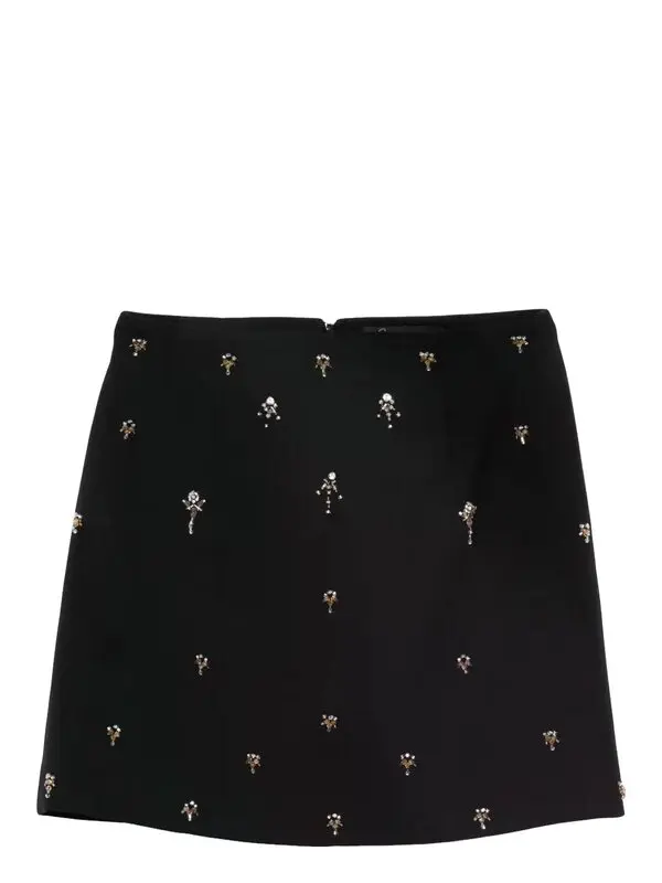 M.MARQUISE Franca Mini Skirt - Black