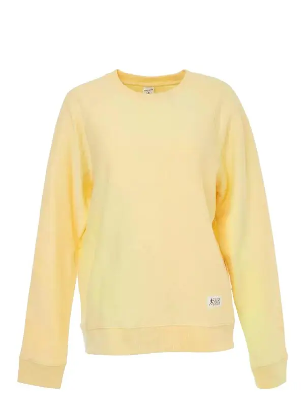SPORTY & RICH Logo-patch Jumper - Yellow