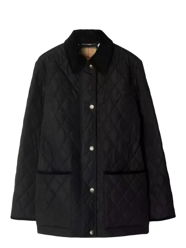 Burberry Quilted Jacket - Black