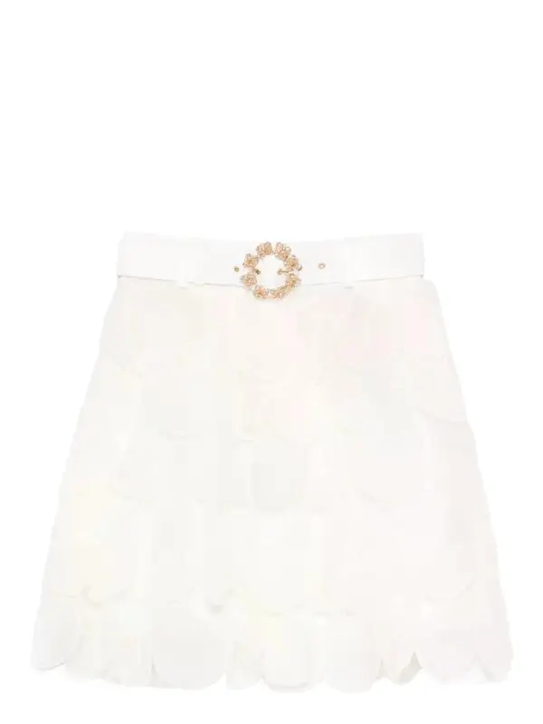 M.MARQUISE Karmen Mini Skirt - White